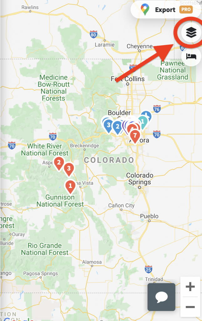 Hide lists or days on map – Wanderlog App Help Center